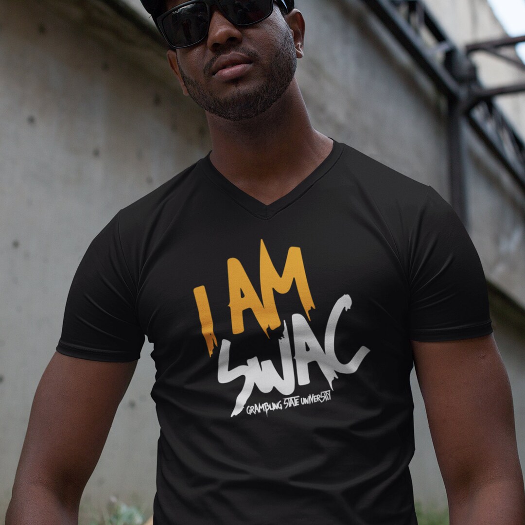 I AM SWAC Grambling v-neck Grambling State Tigers Academic Apparel ...