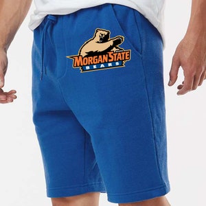 Morgan State University (royal Blue Midweight Fleece Shorts) Morgan ...