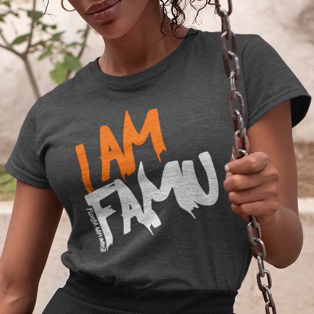 I AM FAMU (dark Heather)- Rattler Alumni Apparel, Retro FAM Univ ...