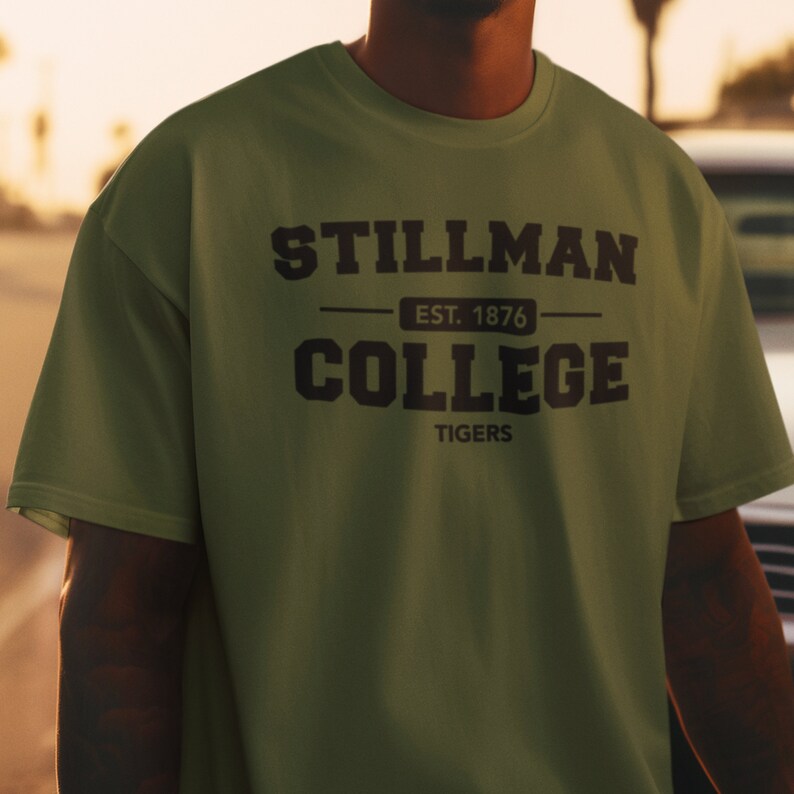 Stillman Tigers (fatigue Green) Stillman HBCU Alumni Shirt, Stillman ...