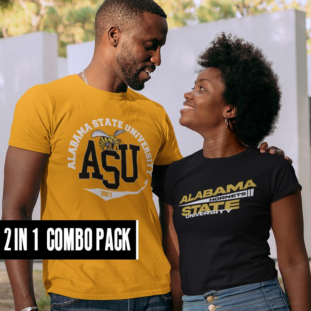 Alabama State Hornets 2-in-1 Combo Vintage Alabama State Apparel, Retro ...