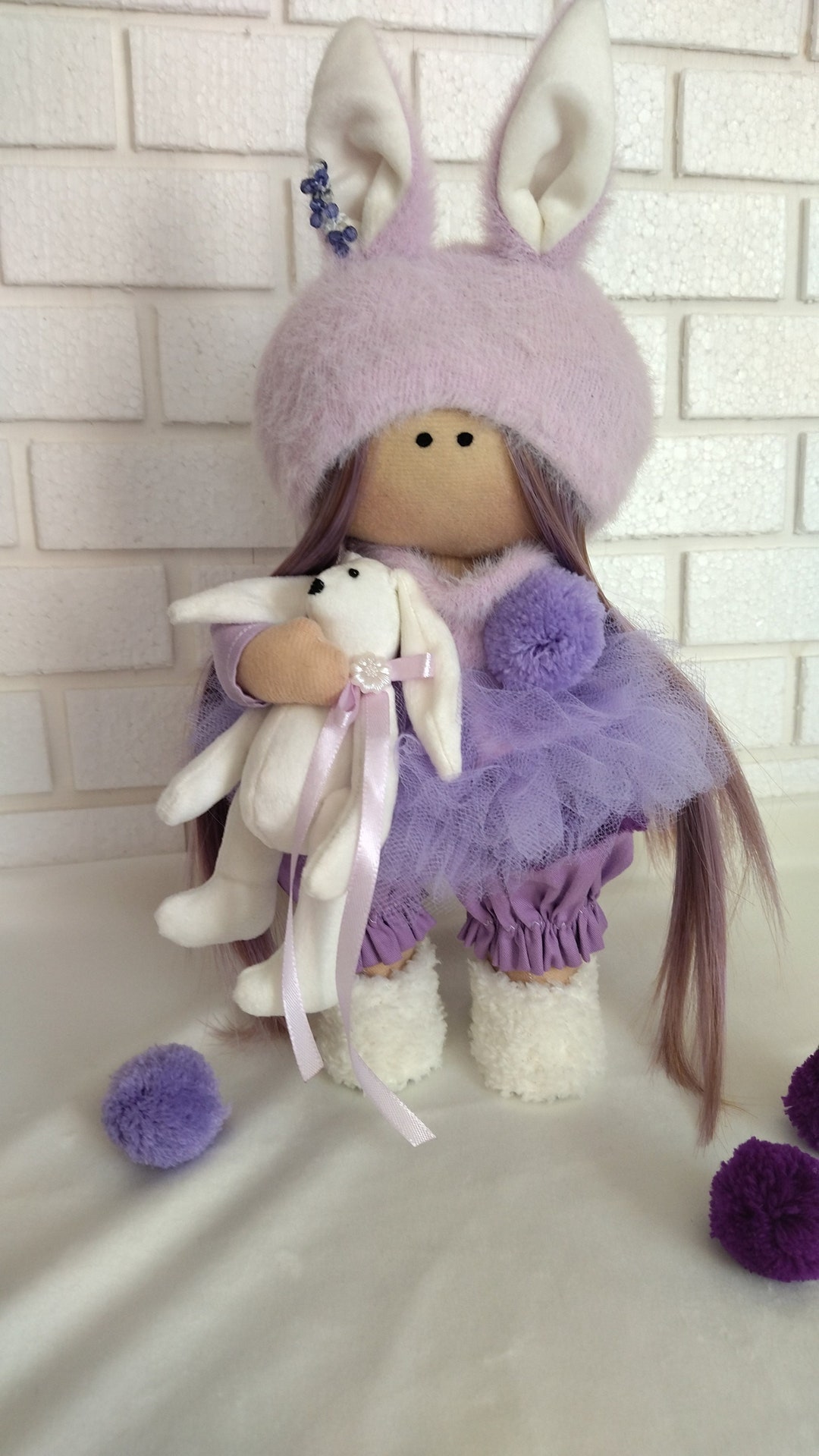 Rabbit, Bunny, Doll Interior, Home Decor, Easter Decor, Easter Bunny ...