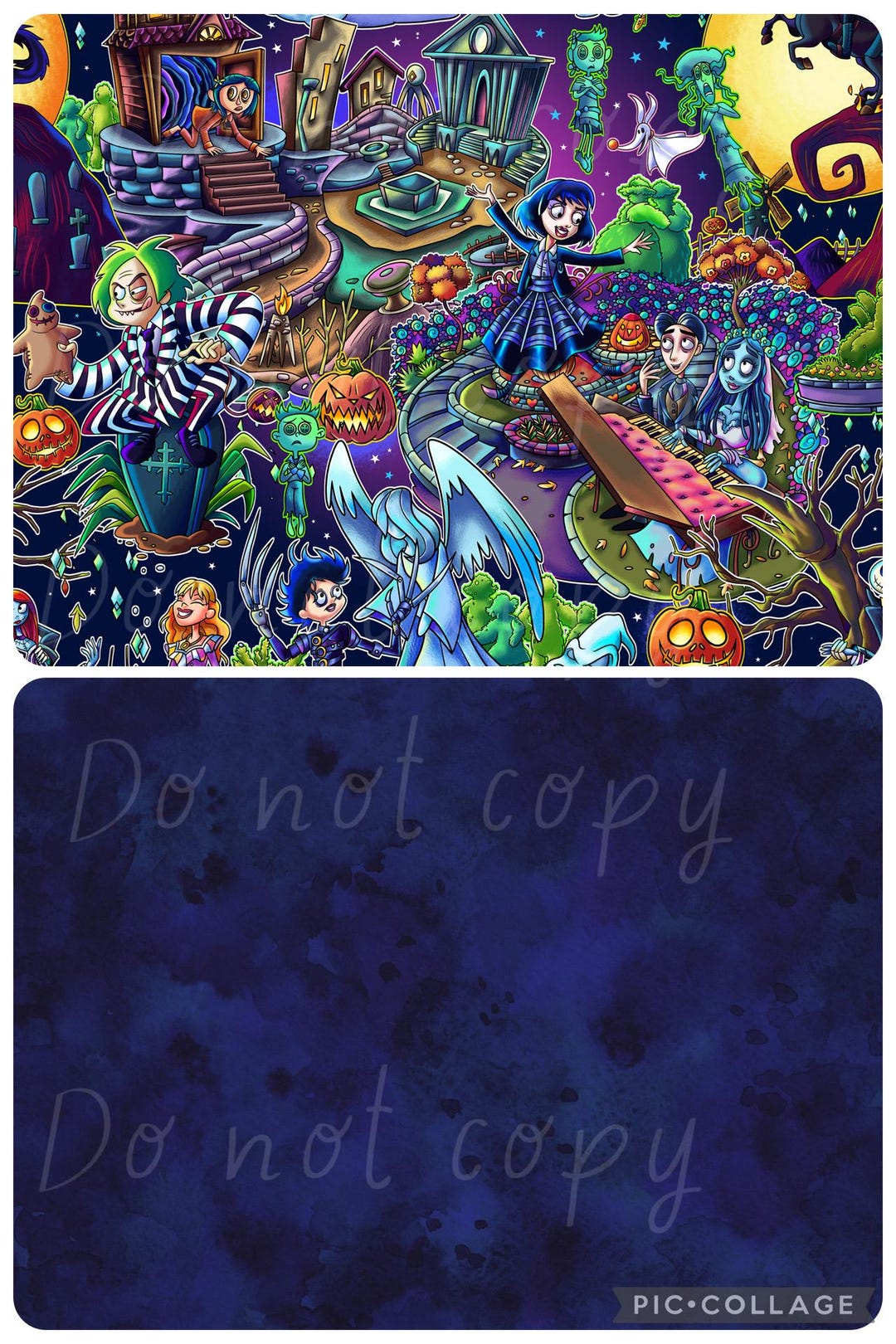 Tim Burton NBC Mini Bundle || Seamless Digital Pattern || - Etsy