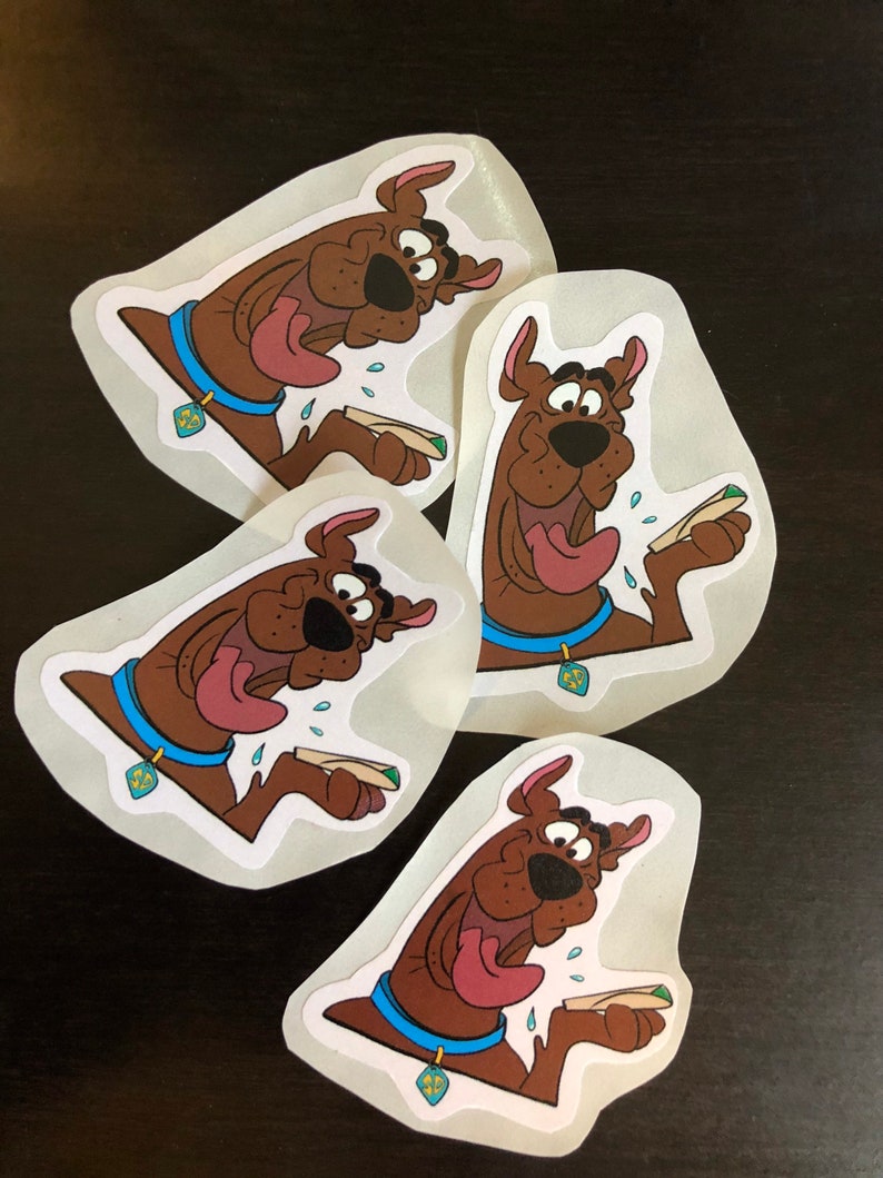 Scooby Doo Stoner Sticker - Etsy