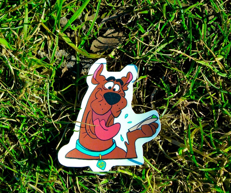 Scooby Doo Stoner Sticker - Etsy