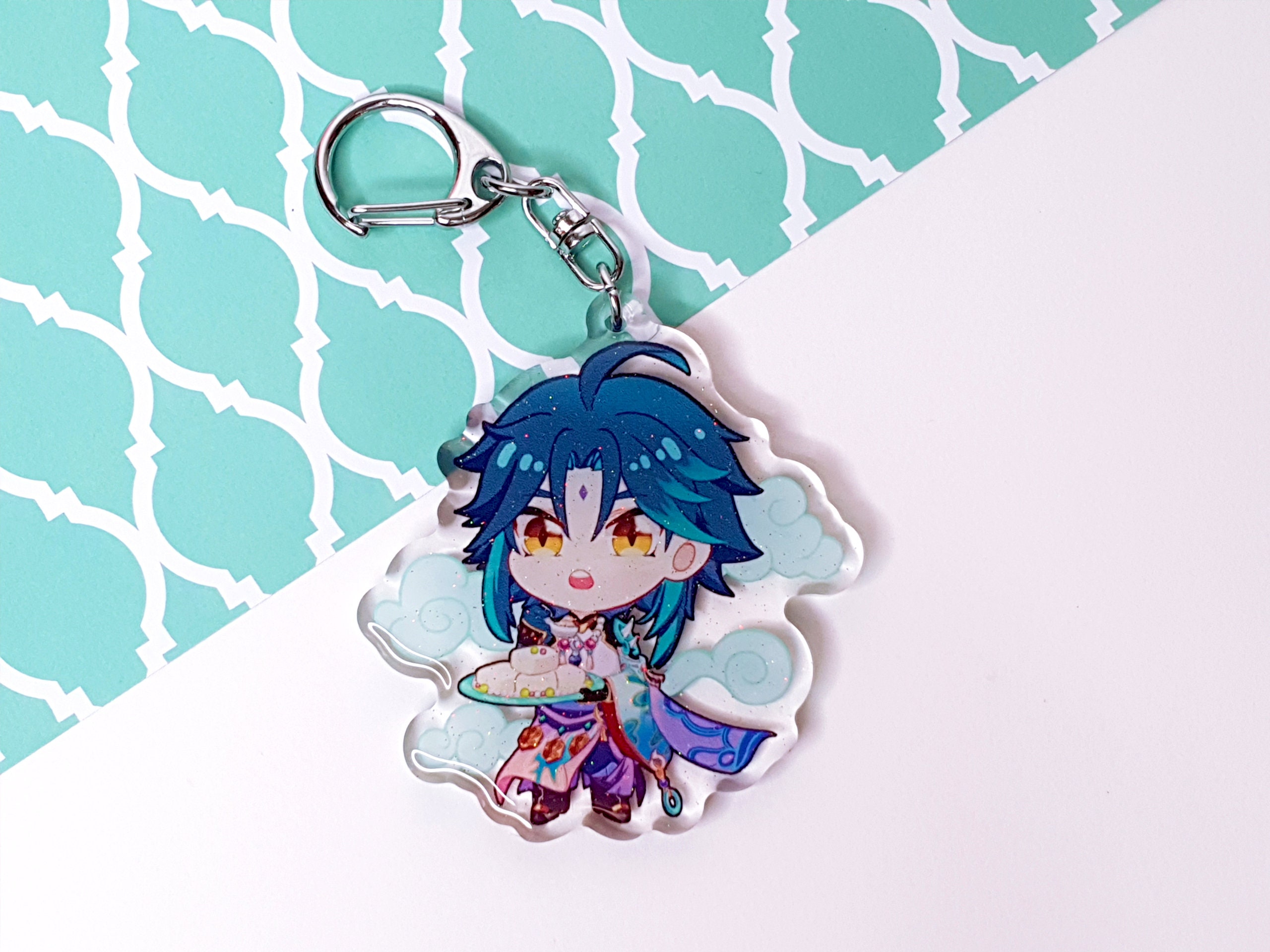Xiao Keychain Genshin Impact - Etsy