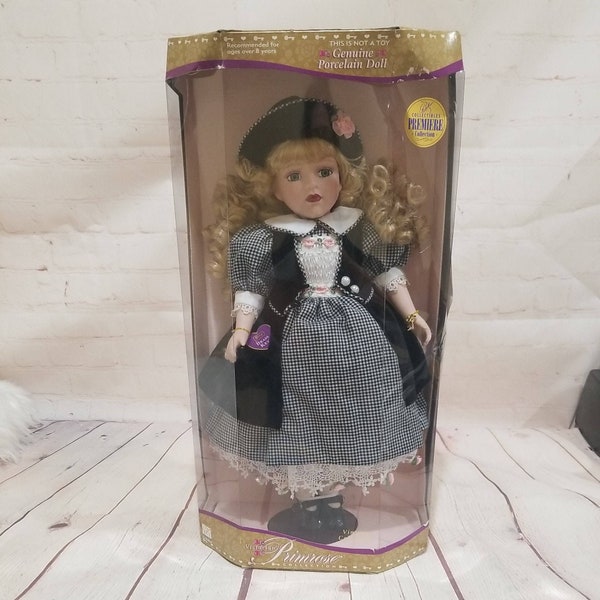 Victorian Collection Porcelain Doll - Etsy