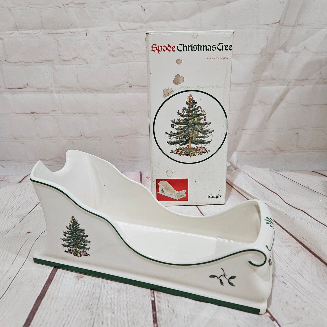 Spode 10 Sleigh Centerpiece - Etsy