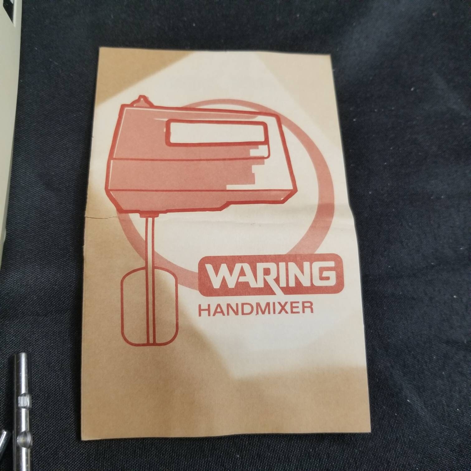 VTG Waring Hand Mixer Model HM1101 White - Etsy