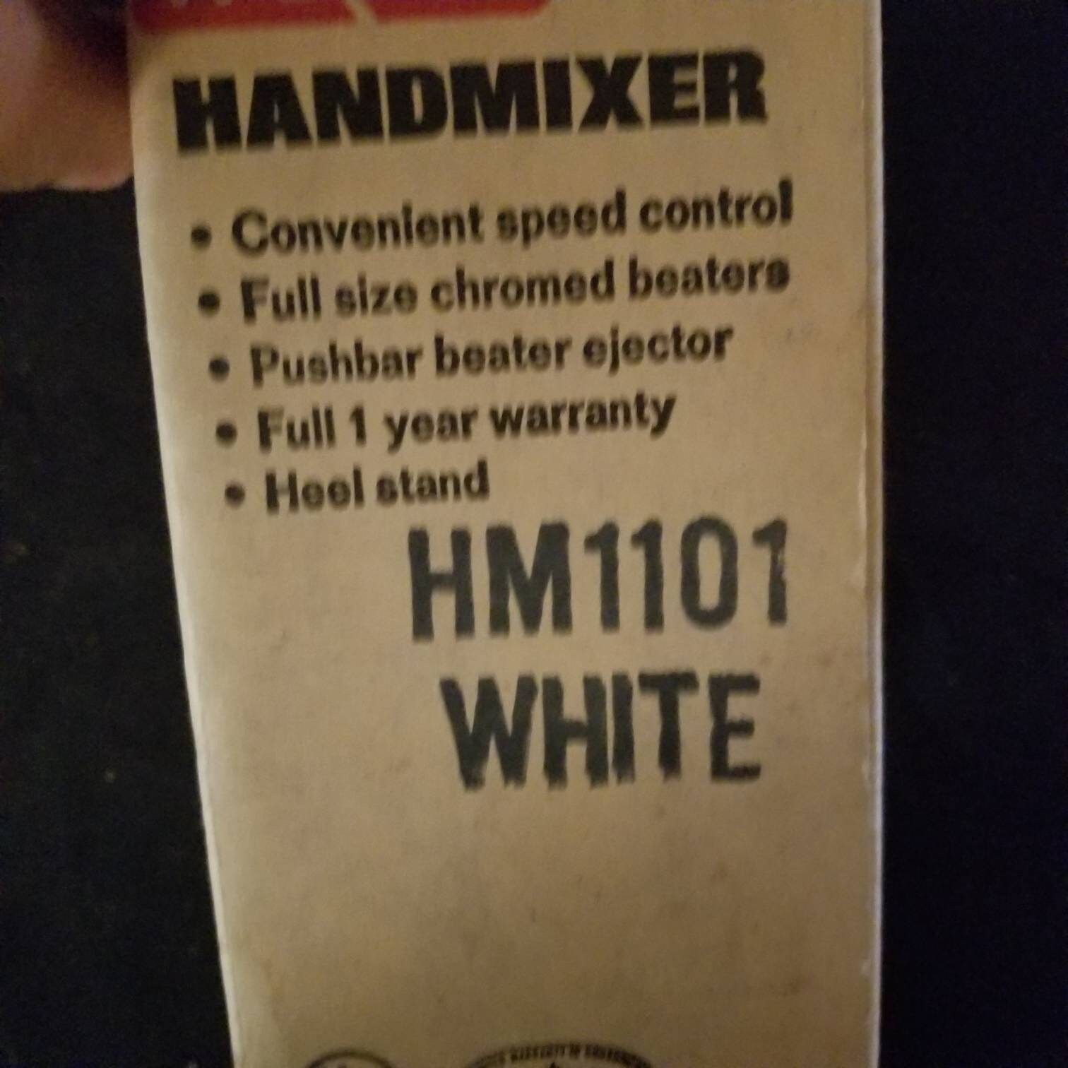 VTG Waring Hand Mixer Model HM1101 White - Etsy