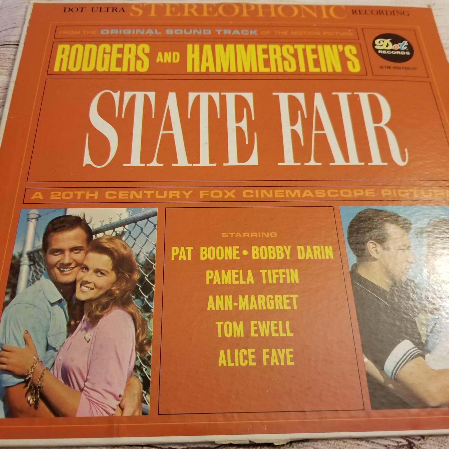 1962 Vintage Vinyl MINT Condition. State Fair Soundrack LP Rodgers ...