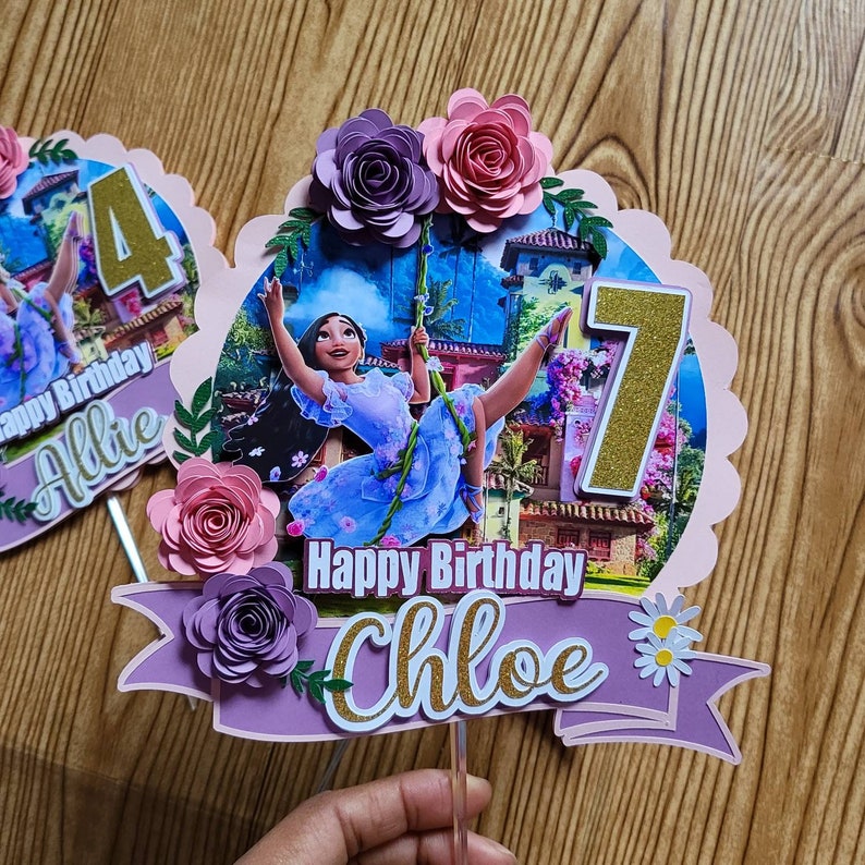 Isabela encanto Cake Topper - Etsy México