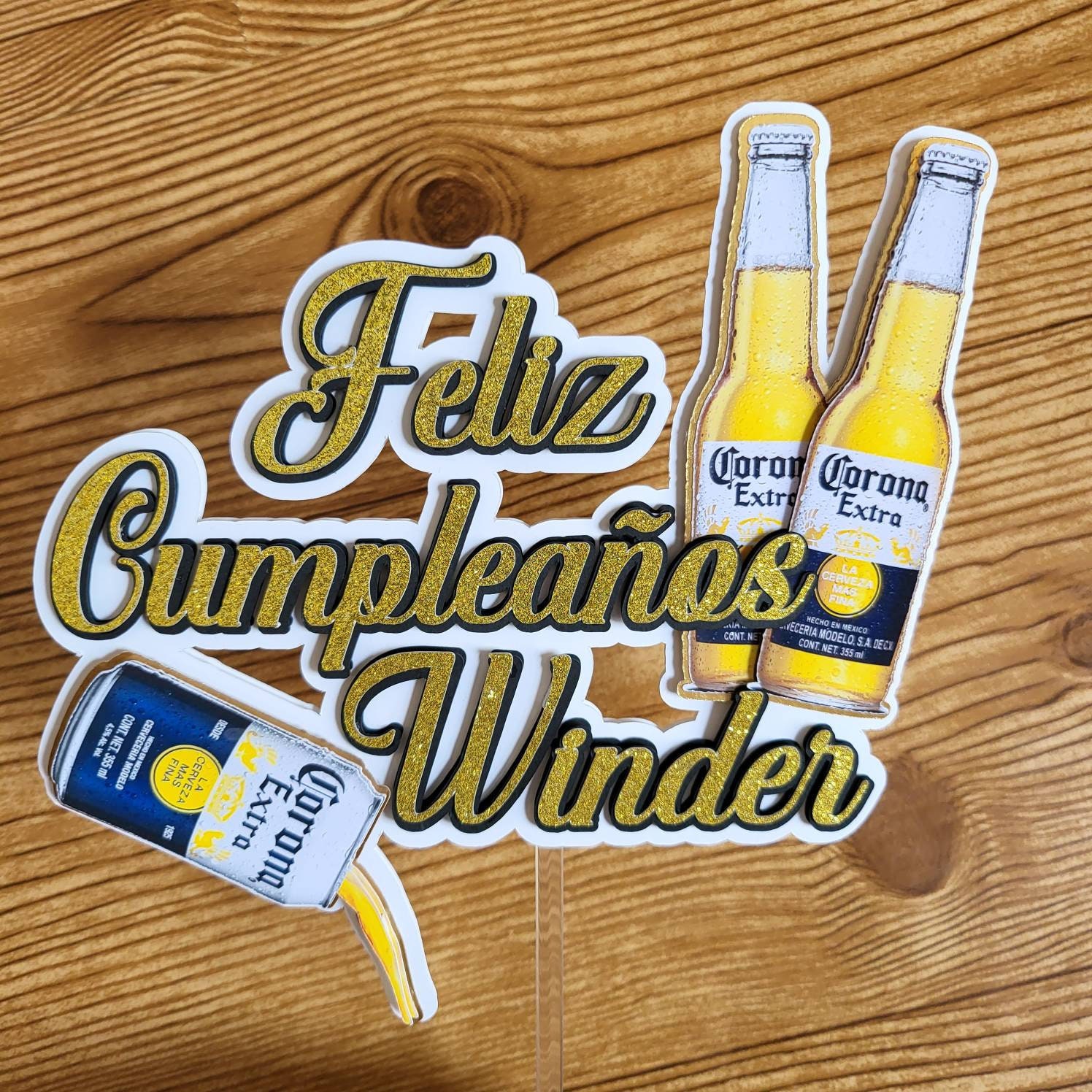 Beer Custom Cake Topper - Etsy
