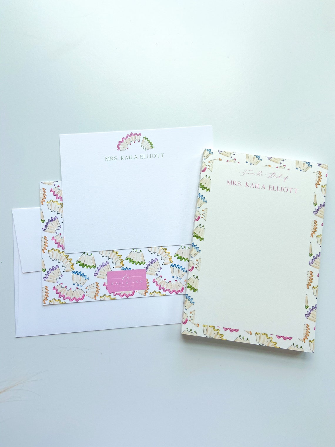 Teacher Notepad Custom Notepad Custom Teacher Notepad - Etsy