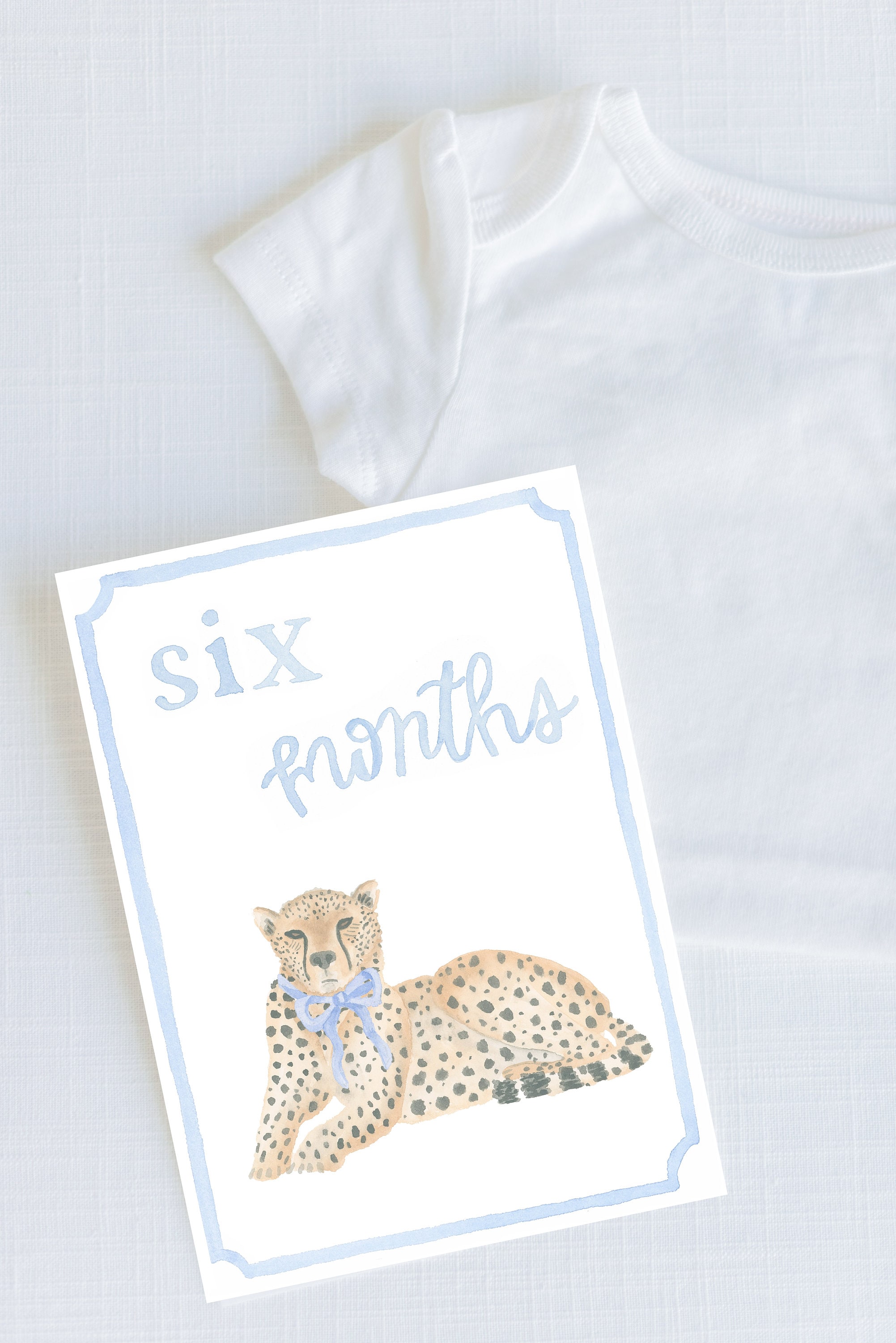 Blue Baby Milestone Cards Milestone Picture Prop African | Etsy