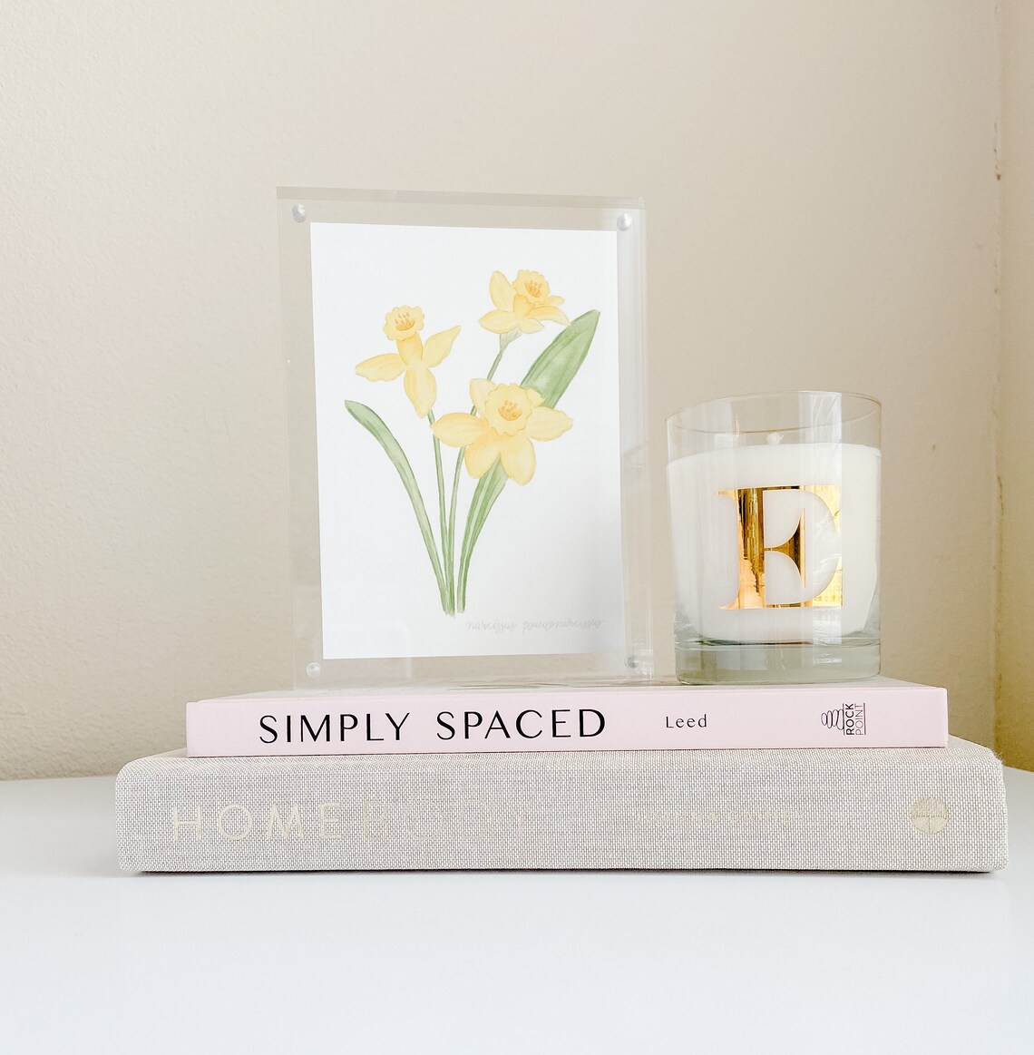 Daffodil Watercolor Print Floral Watercolor Print Floral - Etsy