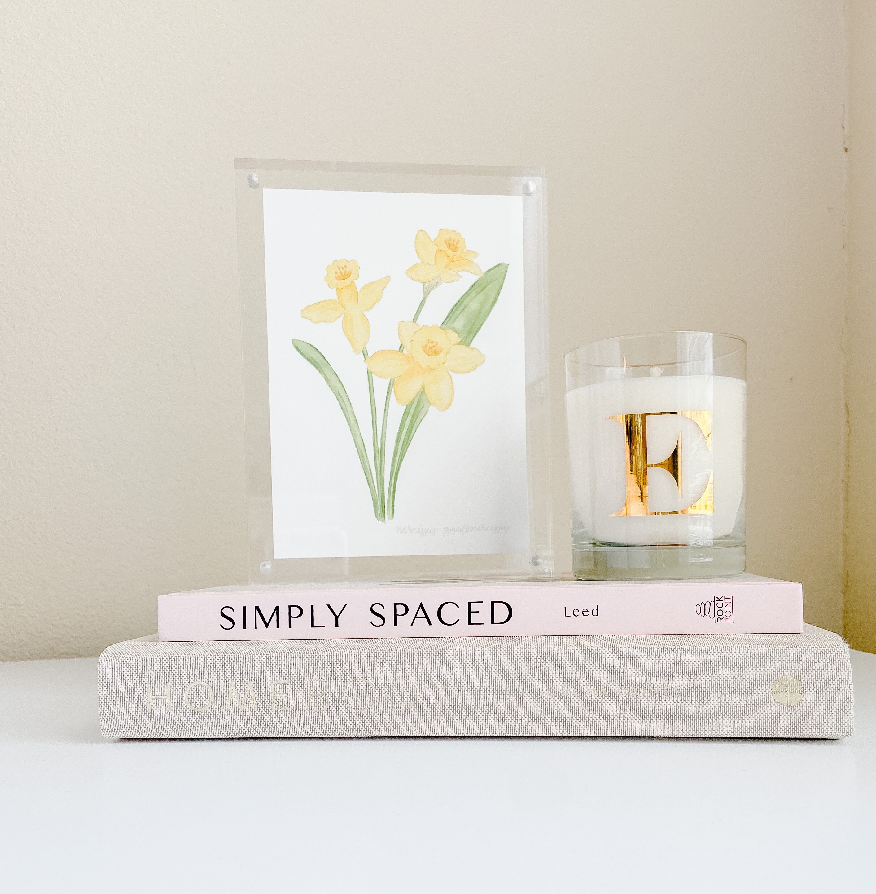 Daffodil Watercolor Print Floral Watercolor Print Floral - Etsy