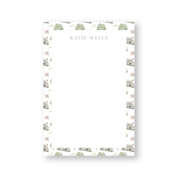 Custom Notepad Template - Etsy