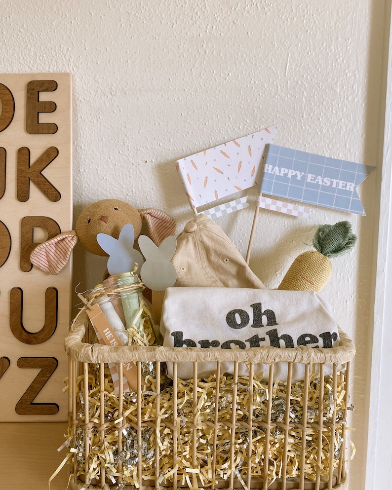 Easter Pennant Flags and Printables Bundle 6 Downloadable - Etsy