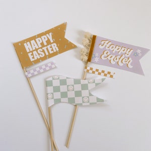 Easter Pennant Flags and Printables Bundle | 6 Downloadable Flags, 18 ...
