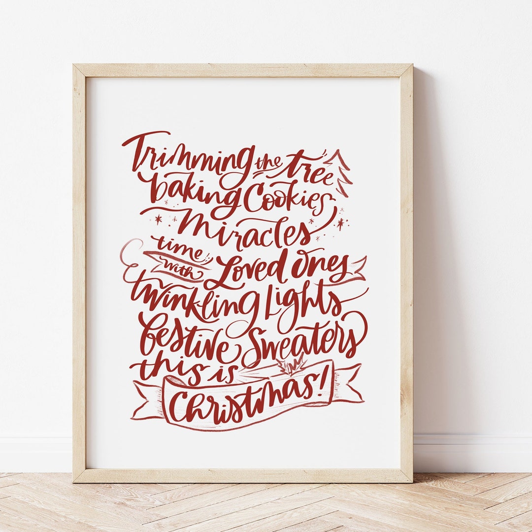 This is Christmas Printable, Christmas Gallery Wall, Whimsical ...