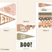 Halloween Pennant Flag Bundle | Neutral Halloween Flags, Boo Basket ...
