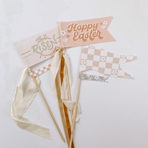Easter Pennant Flags and Printables Bundle | 6 Downloadable Flags, 18 ...
