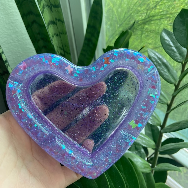 Resin Heart Ashtray - Etsy