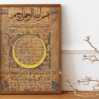 Printable Floral Pattern Set Download, Boho Islamic Wall Art Poster ...