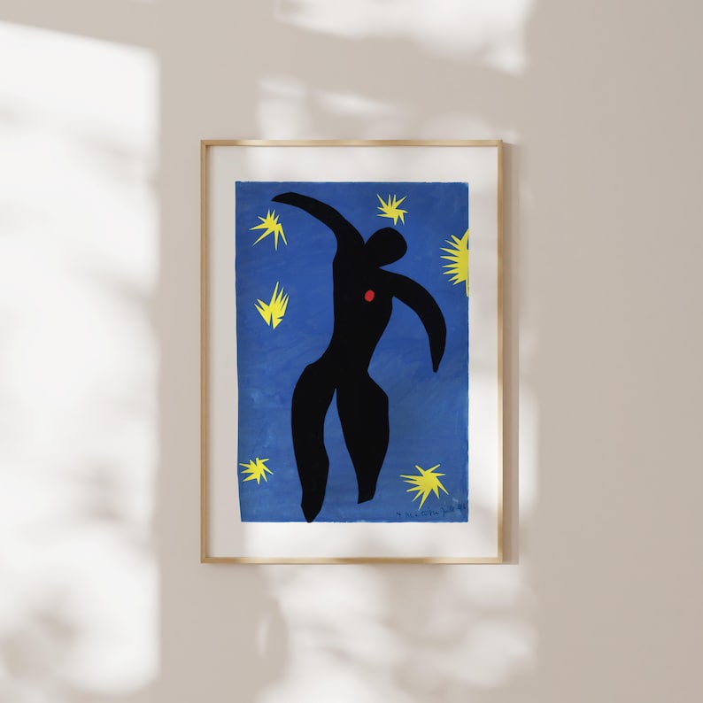 Henri Matisse Print: the Fall of Icarus (premium Giclée Art Print of ...