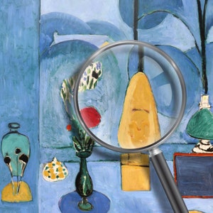 HENRI MATISSE the Blue Window still Life Expressionist Painting A4 A3 ...