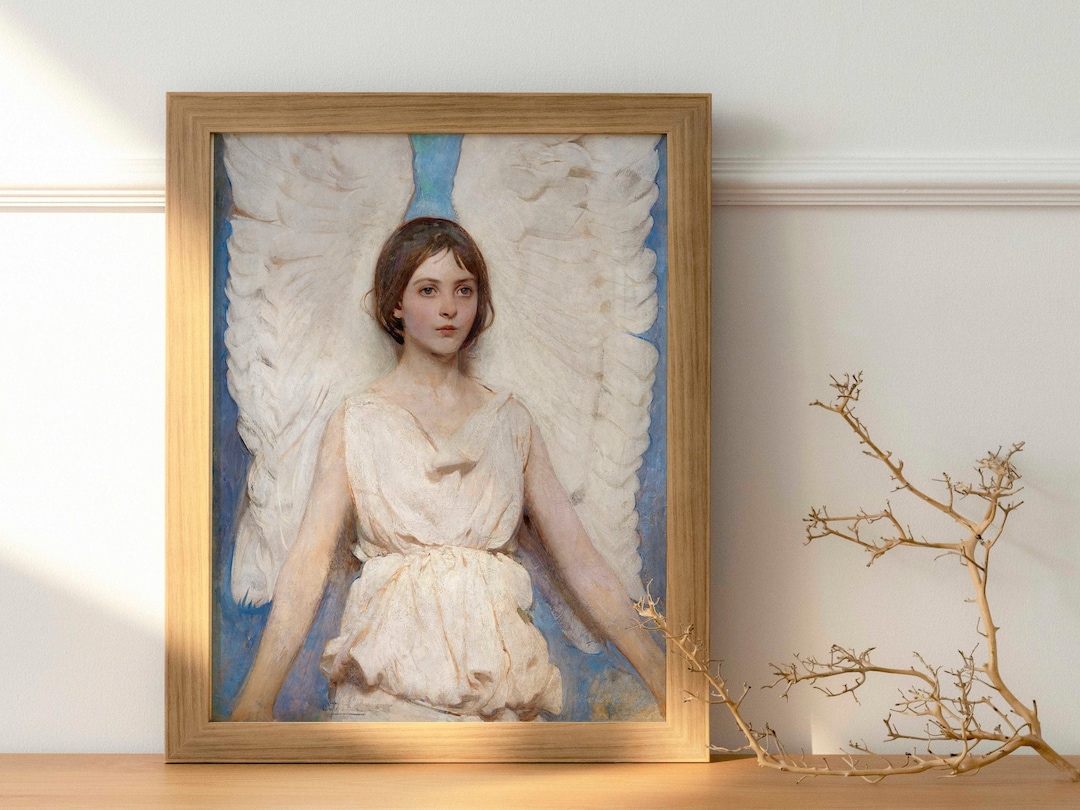 ABBOTT HANDERSON THAYER - Angel (hi-res Giclée Art Print of Classic ...