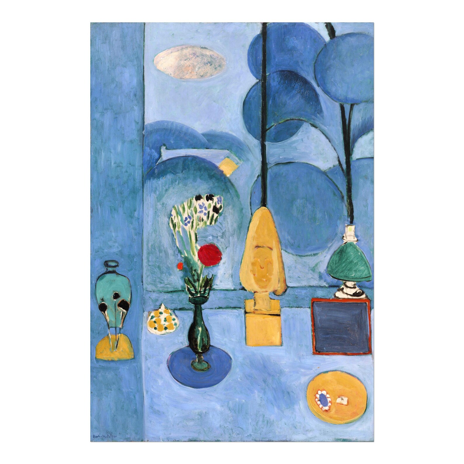 Henri Matisse Print: the Blue Window (premium Giclée Art Print of ...