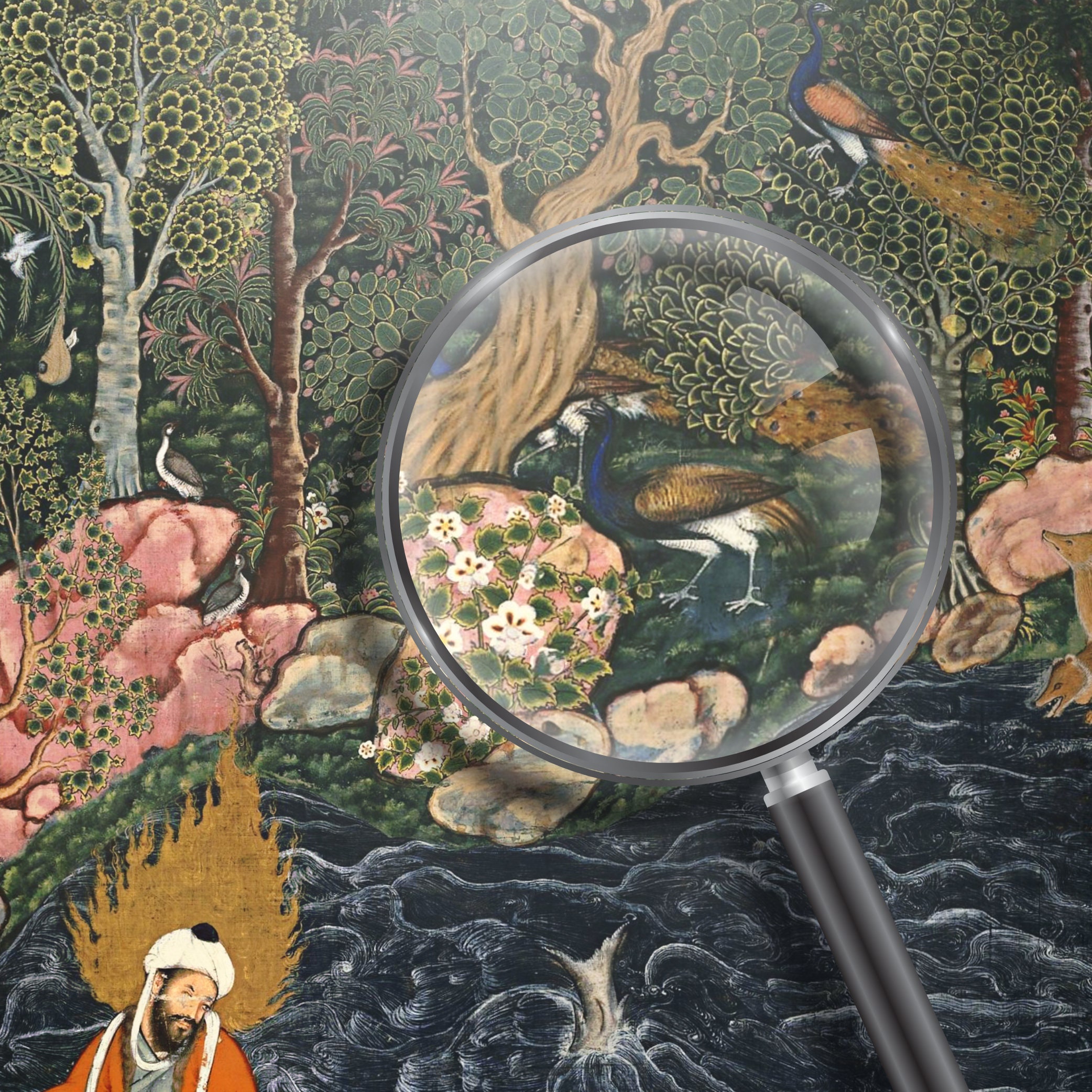 Ilija Prorok by Mir Sayyid Ali (traditional Persian Miniature Art From ...