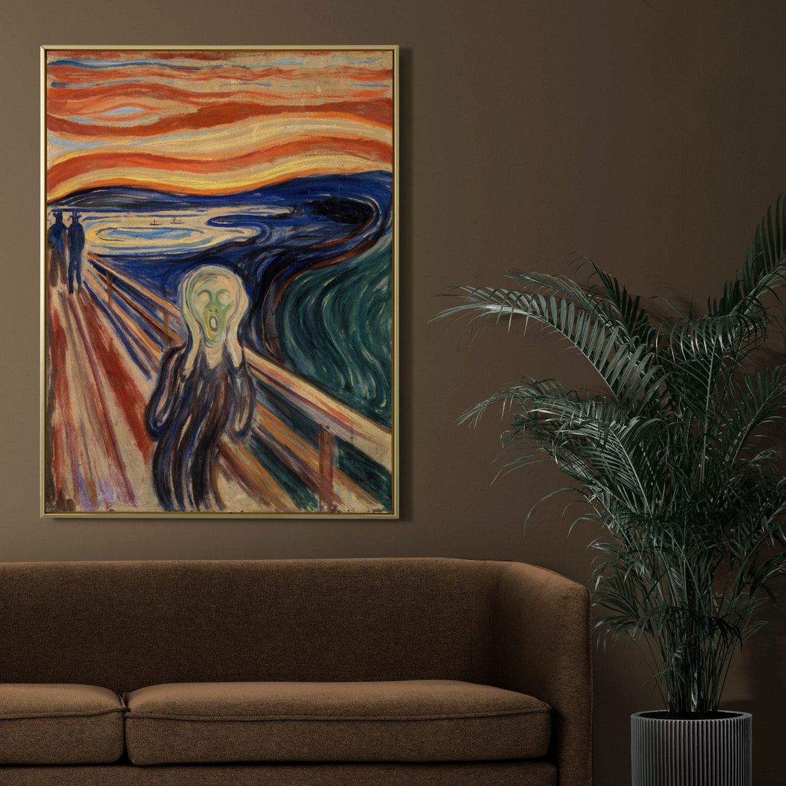 EDVARD MUNCH - the Scream (hi-res Expressionist Giclée Classic Modern ...