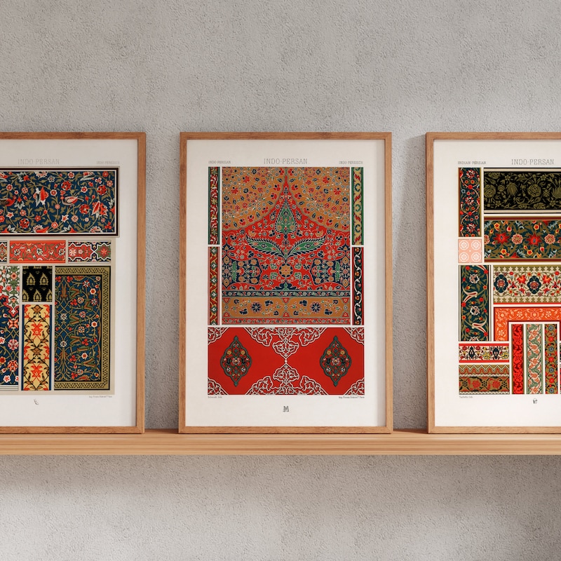 Persian Wall Art - Etsy