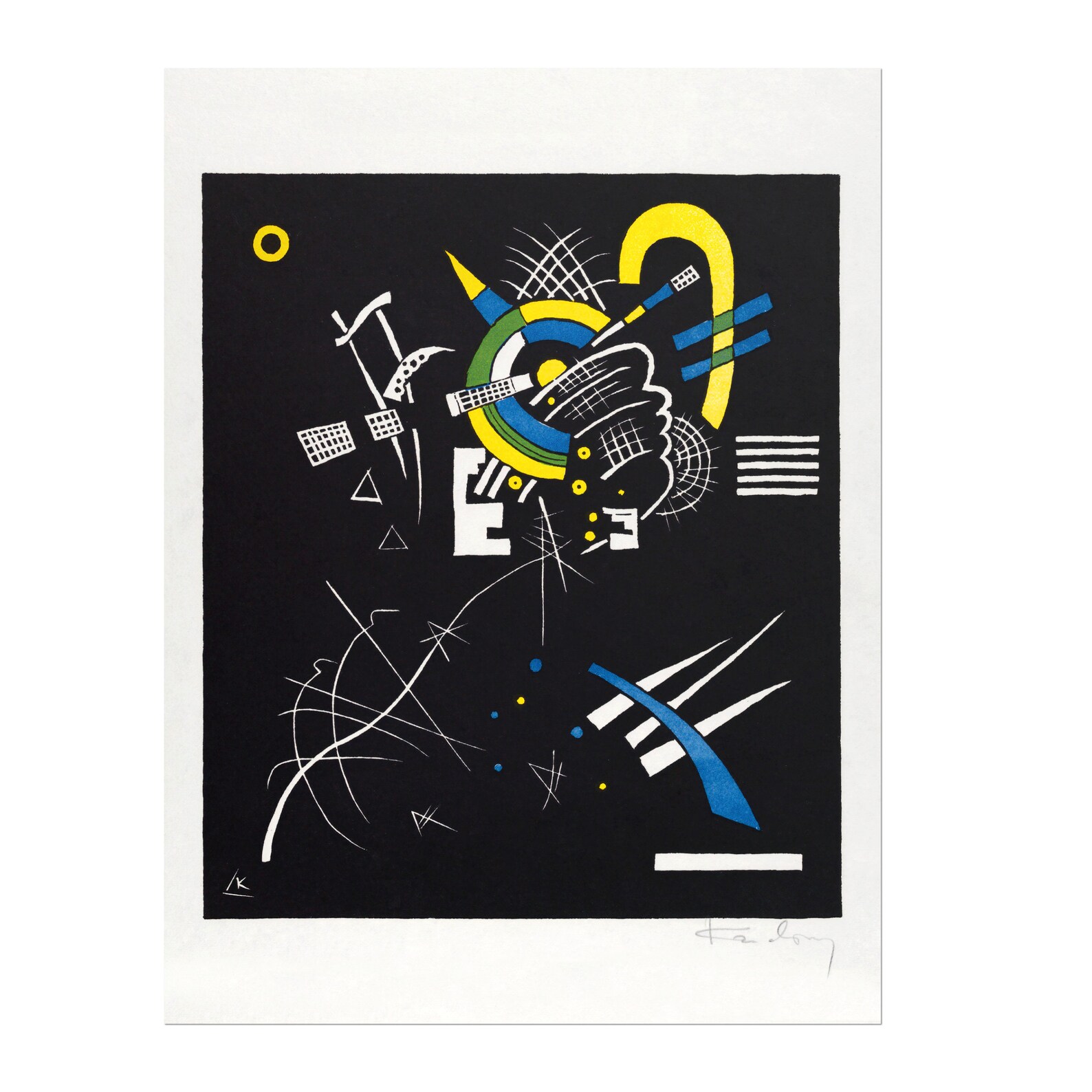Kandinsky Print: Kleine Welten VII / Small Worlds 7 (giclée Art Print ...