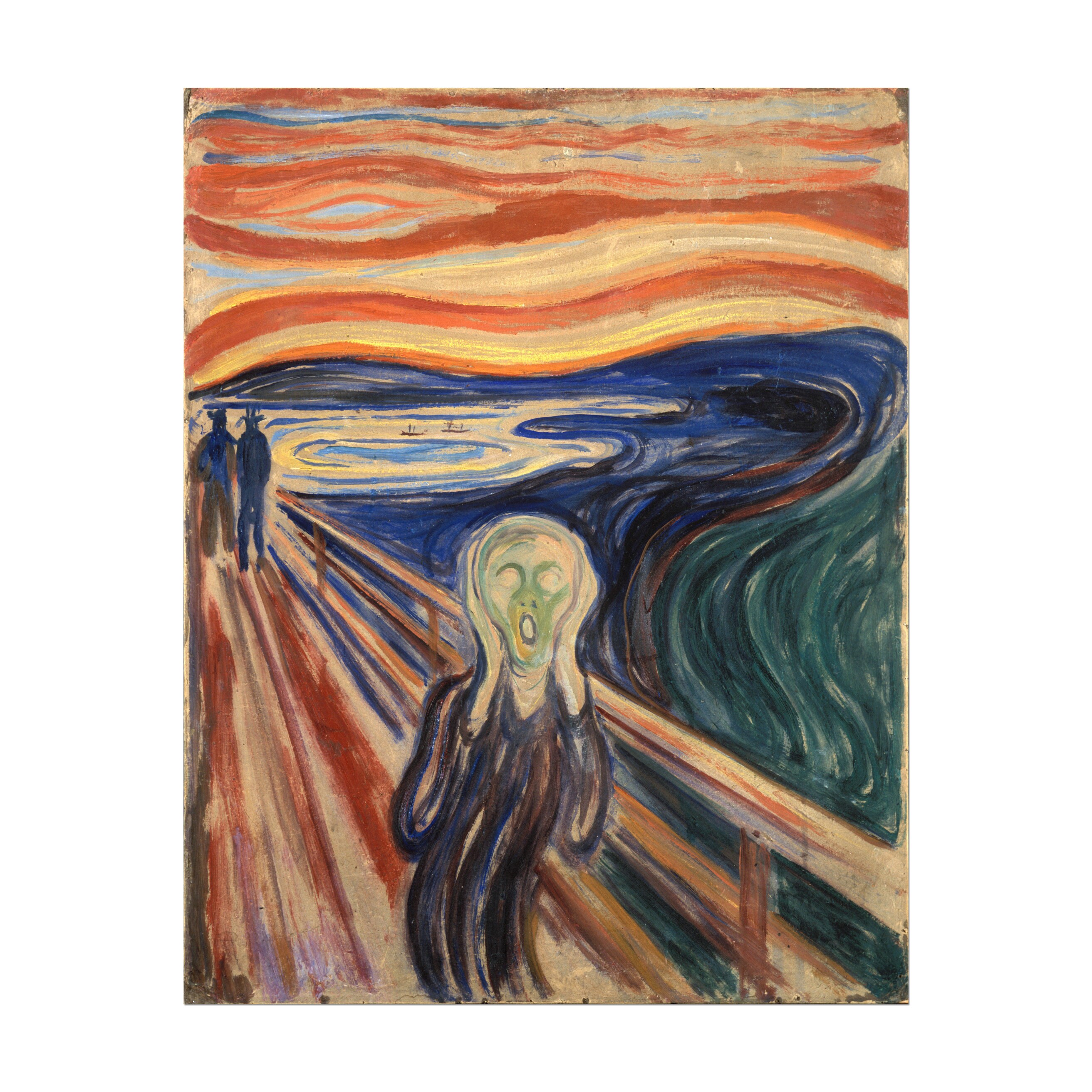 EDVARD MUNCH - the Scream (hi-res Expressionist Giclée Classic Modern ...