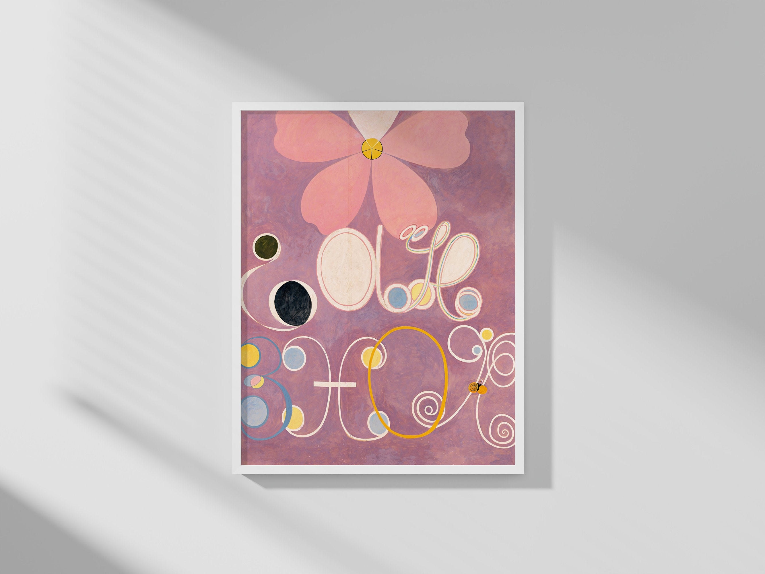 HILMA AF KLINT the Ten Largest no. 5 Adulthood Abstract - Etsy