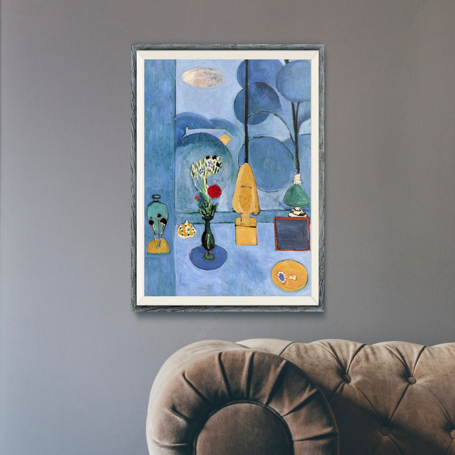 HENRI MATISSE The Blue Window Still Life Expressionist | Etsy