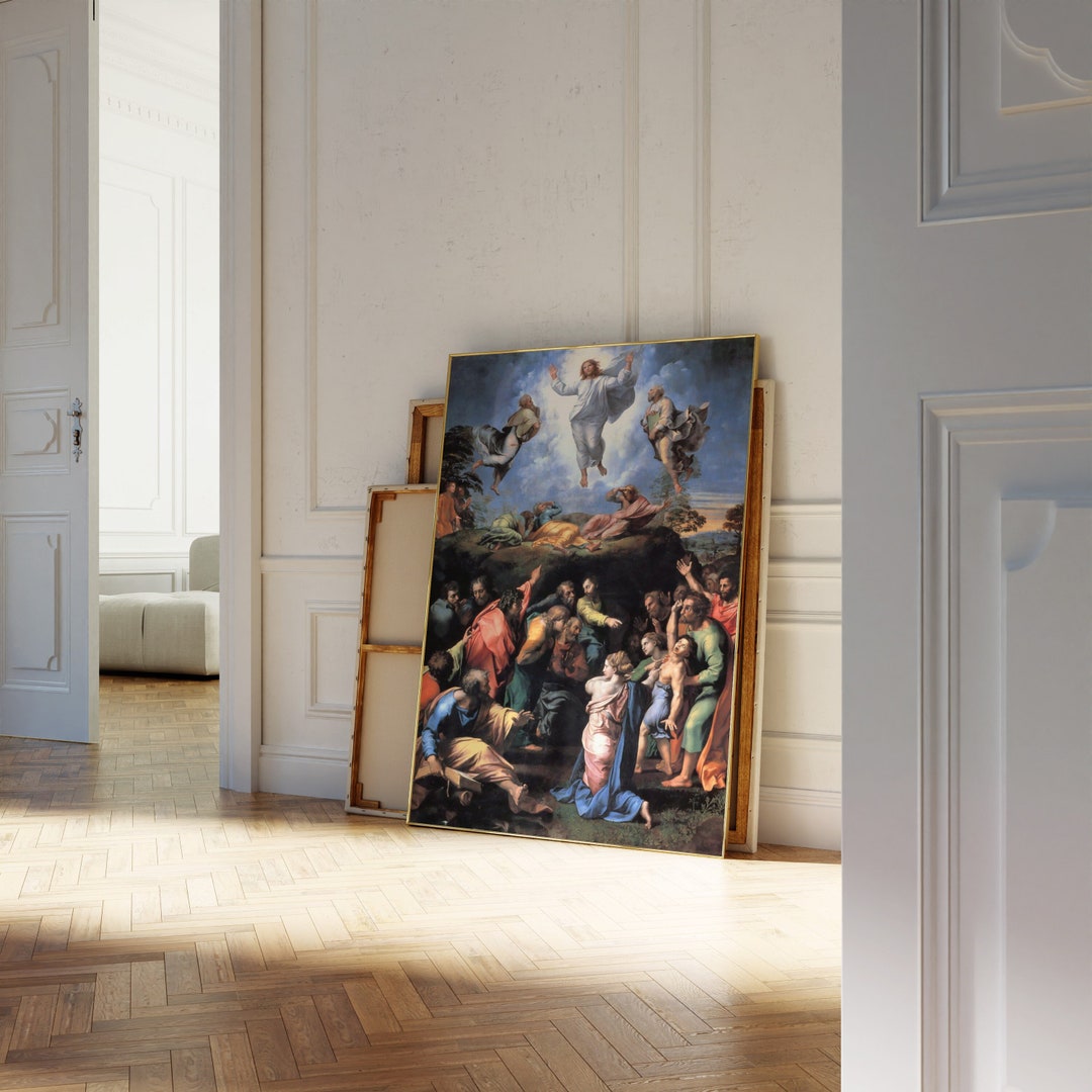 Raphael Print: Transfiguration of Jesus (premium Giclée Art Print of ...