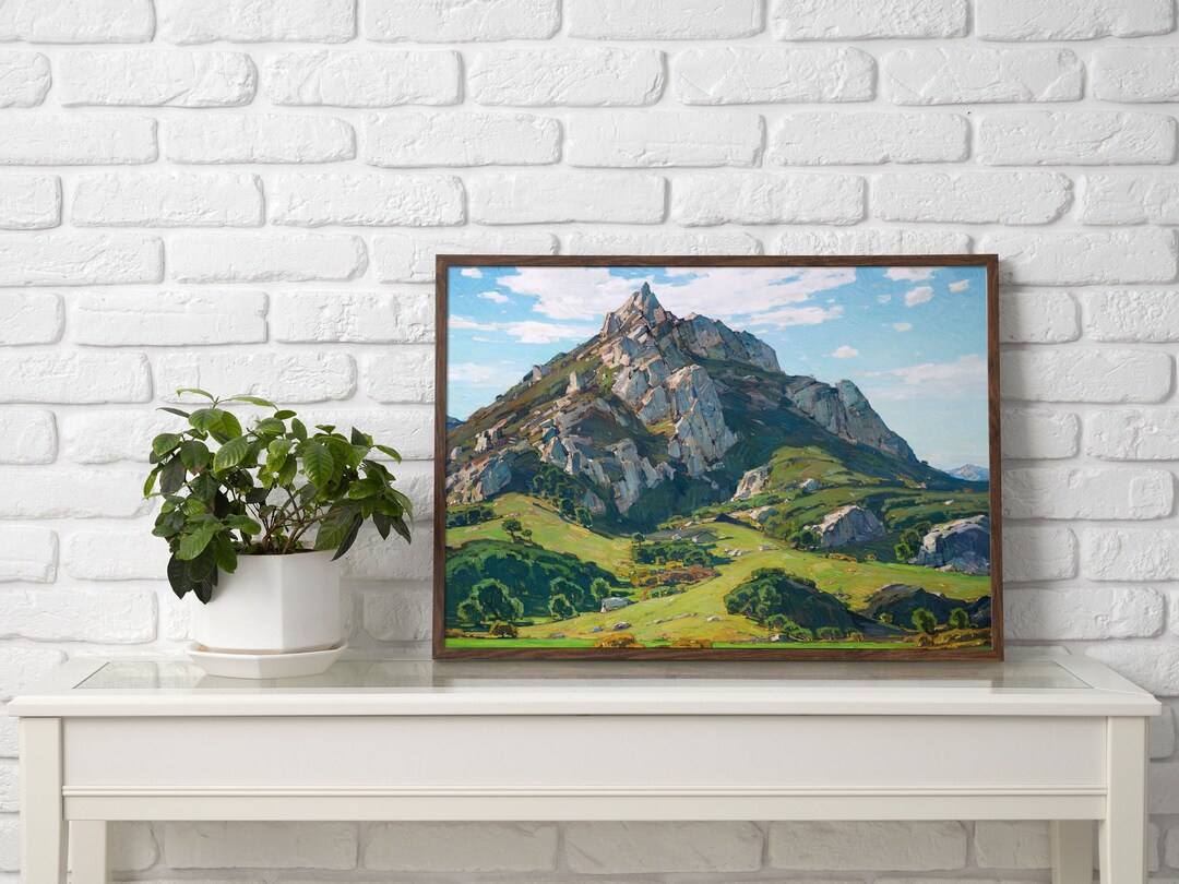 WILLIAM WENDT - Where Nature's God Hath Wrought (hi-res Giclée Art ...