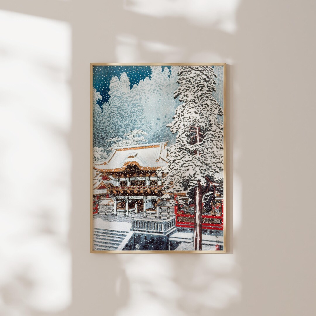 Japanese Art: the Yomei Gate at Nikko by Hiroaki Takahashi (premium ...