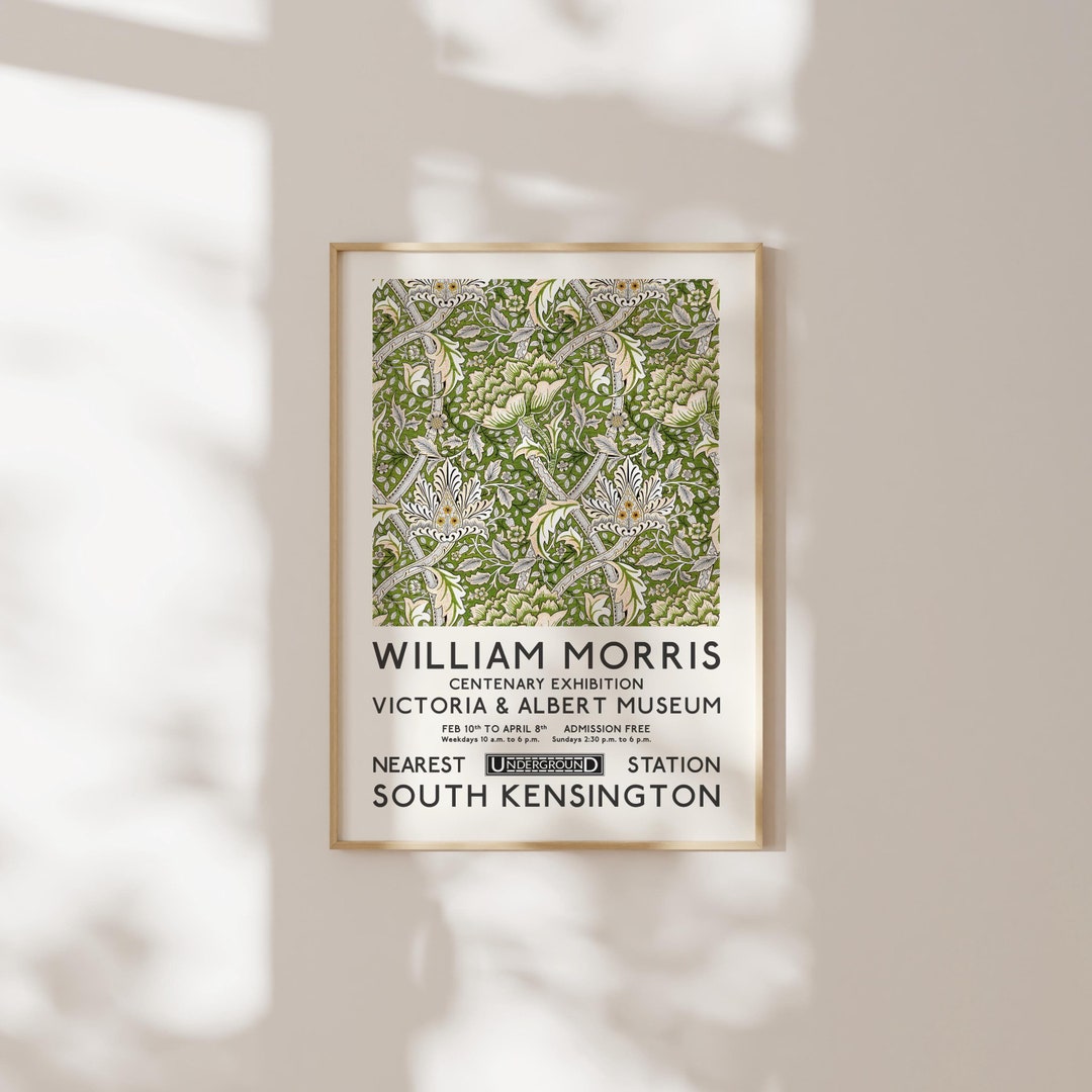 William Morris Print: Windrush (giclée Art Print of London Underground ...