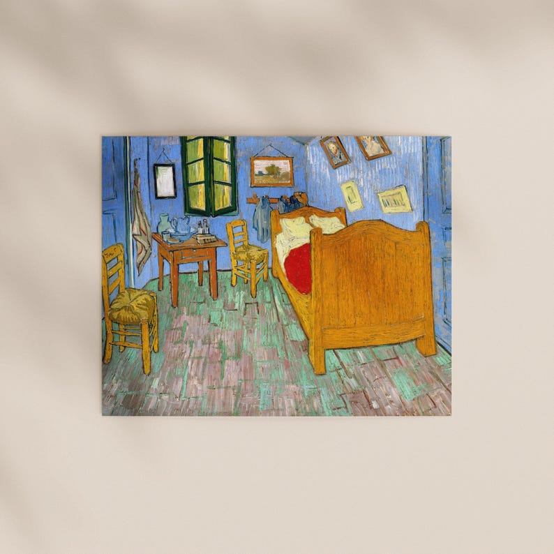 Vincent Van Gogh Print: the Bedroom (premium Giclée Art Print of ...