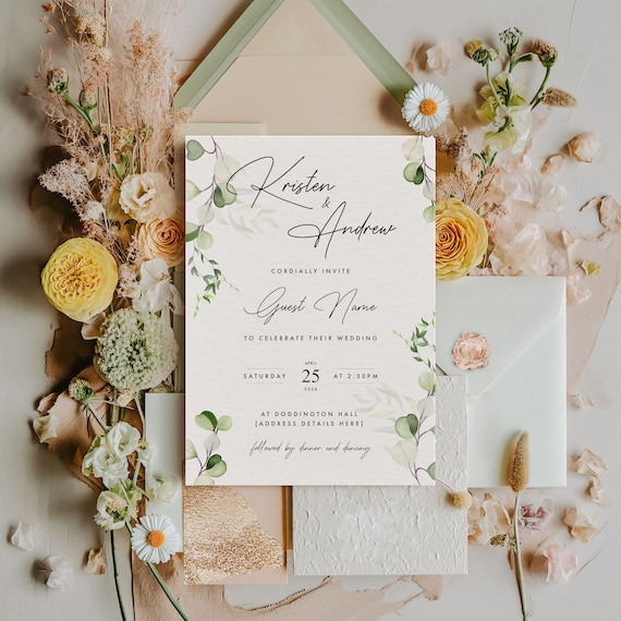 Custom invitation cards store