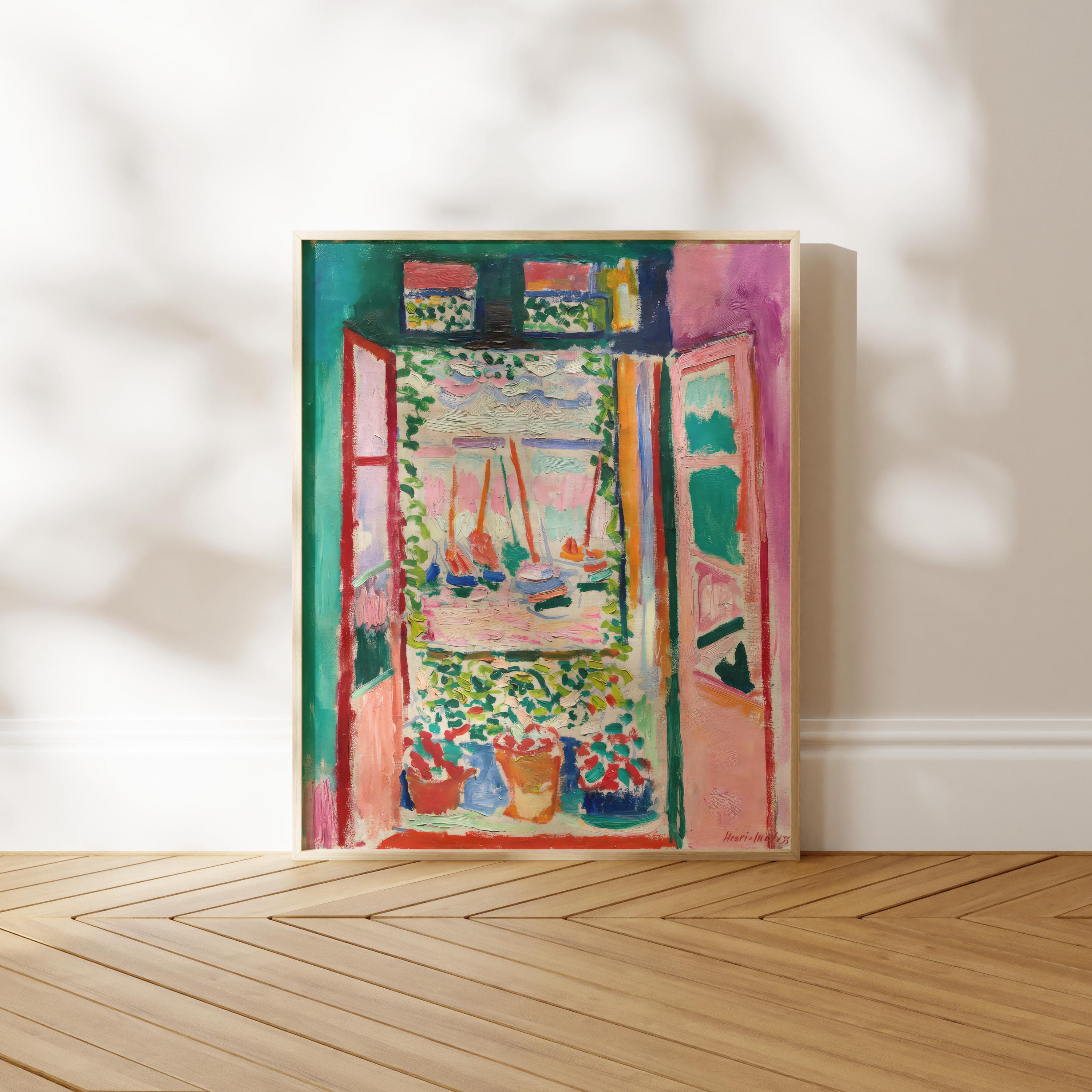 Henri Matisse Print: Open Window (premium Giclée Art Print of Modern ...