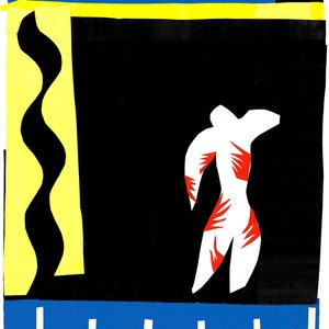 HENRI MATISSE Modern French Cut-out Art Hi Res Giclée - Etsy