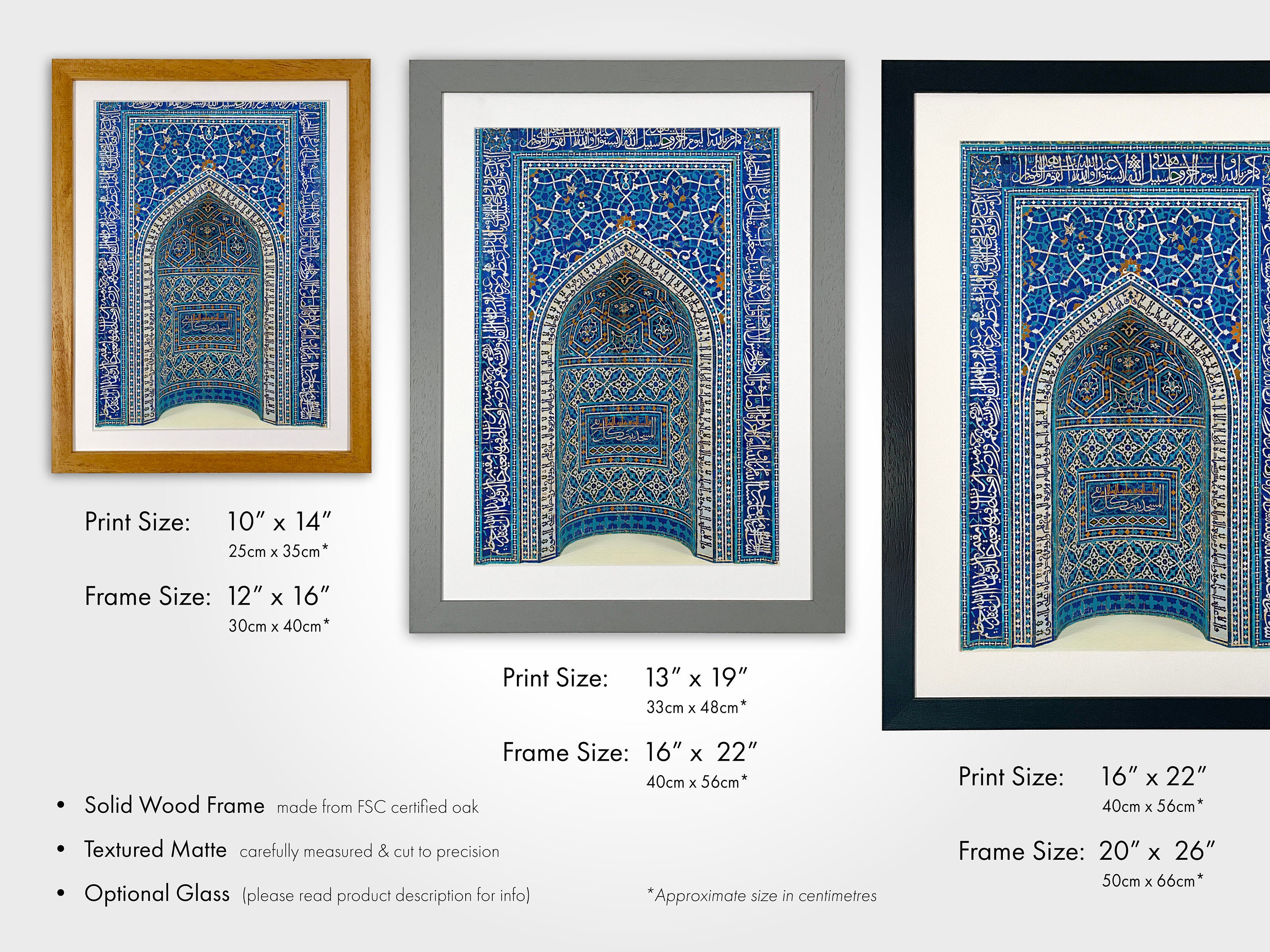 Mihrab Prayer Niche traditional Persian / Islamic Mosaic - Etsy