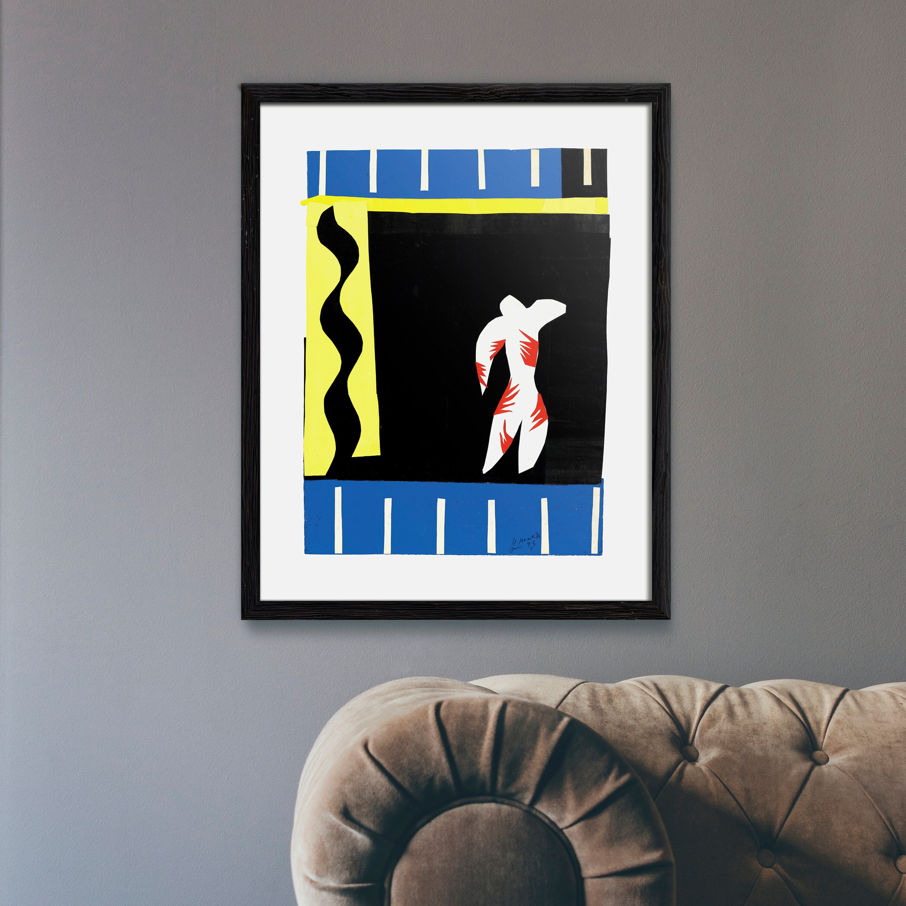 HENRI MATISSE Modern French Cut-out Art Hi Res Giclée - Etsy